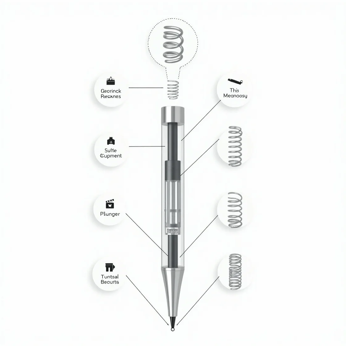 What Are Retractable Pen Springs: Tension, Durability, Click Action And ...